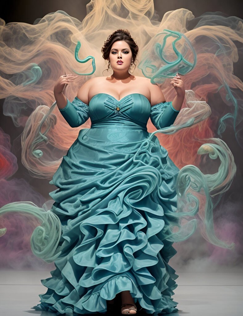 Navy And Pink Gown Perfection - Stylish Parade